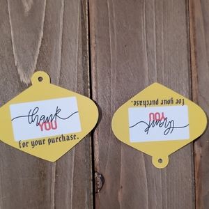 Office | Thank You Tags Product Customer Tag Newbright Bo | Poshmark